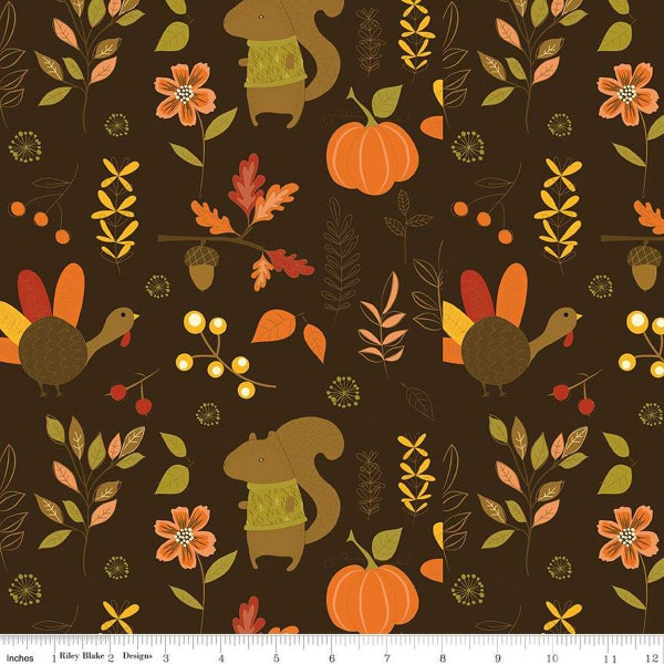Awesome Autumn Pumpkins Fabric - Etsy