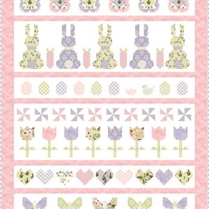 Sew Fast Steal! Sweet Spring Row Quilt PATTERN P138 - Beverly ...