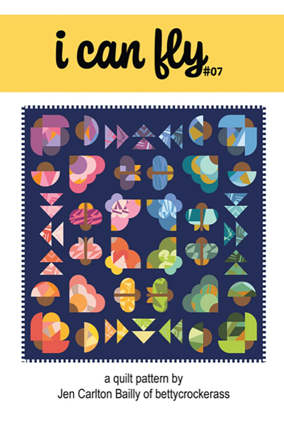 SALE I Can Fly Quilt PATTERN P198 by Jen Carlton Bailly - Riley Blake ...