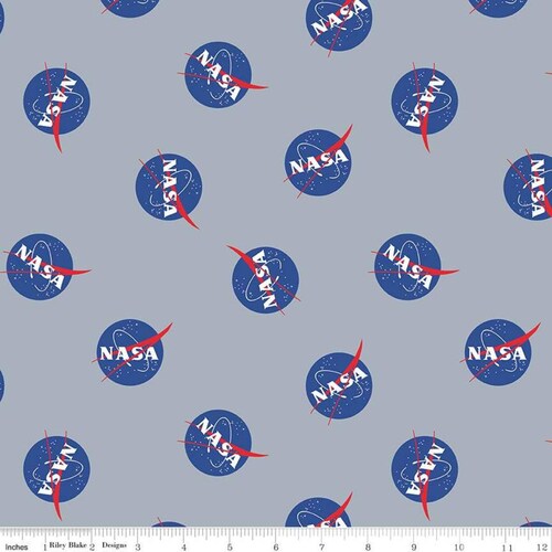 Riley Blake Out of This World With NASA Astronauts Blue - Etsy