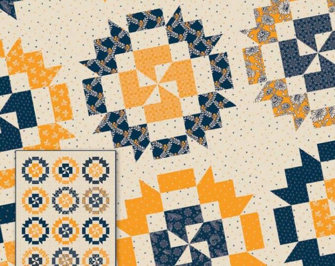 SALE Peppermint Bark Quilt PATTERN P051 by It's Sew Emma - Riley Blake ...