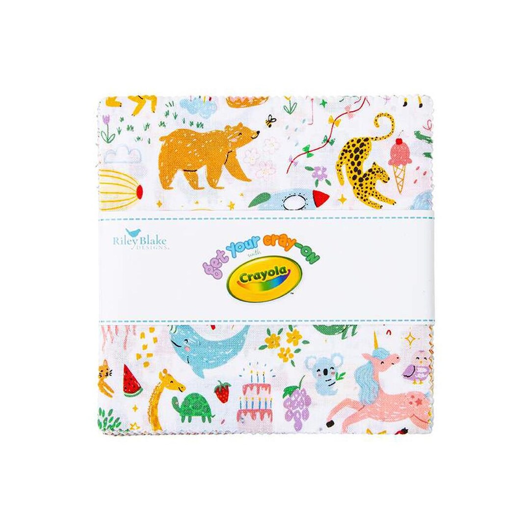 Get Your Cray-on With Crayola Charm Pack 5" Stacker Bundle - Riley ...