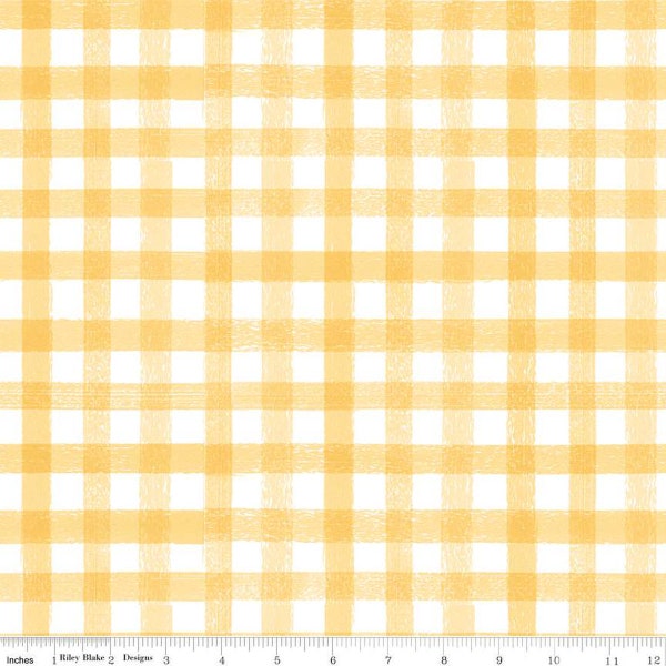 Yellow White Fabric - Etsy