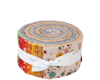 SALE Maple 2.5 Inch Rolie Polie Jelly Roll 40 Pieces - Riley Blake ...