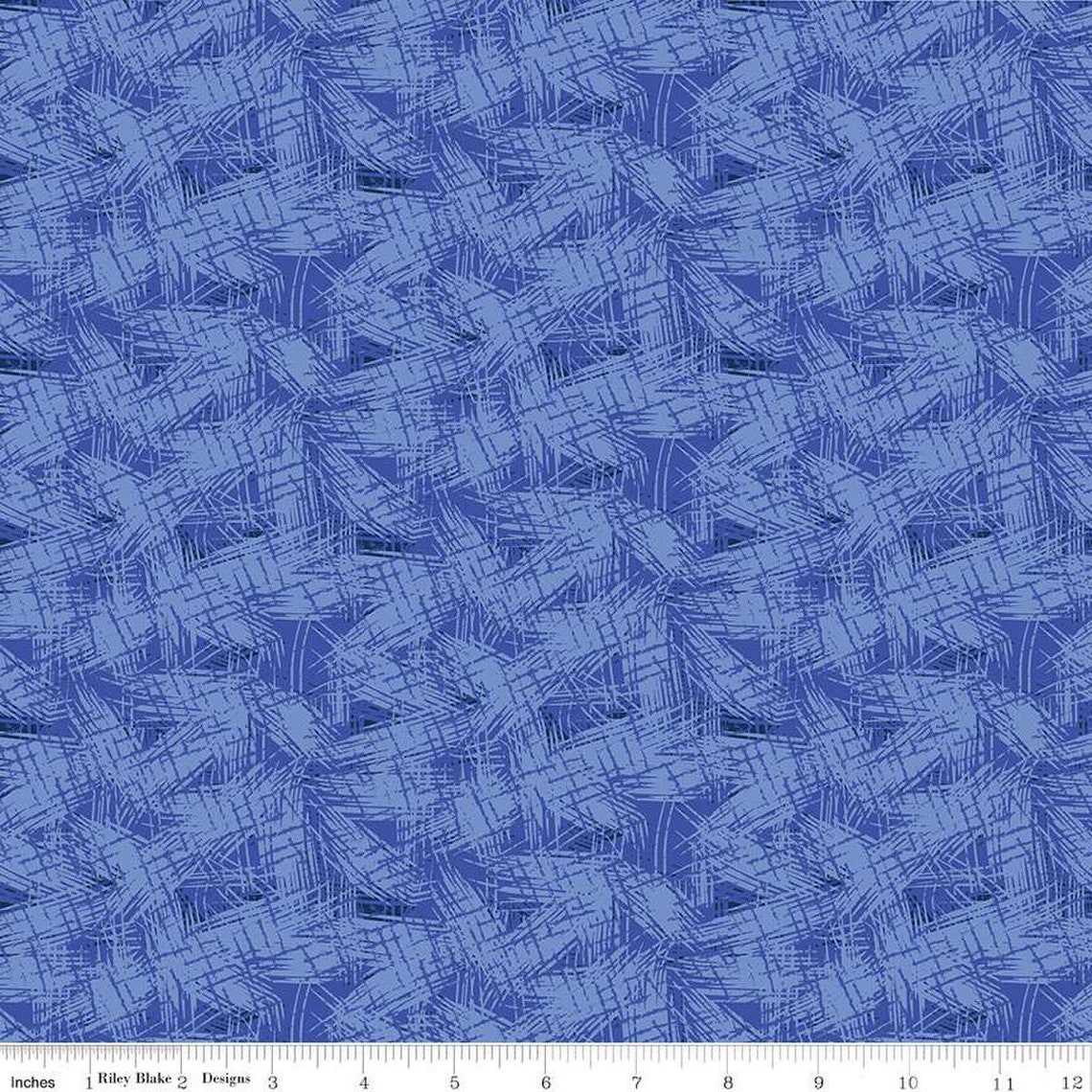 SALE Copacetic Fusion C14686 Blueberry - Riley Blake Designs - Tone-on ...