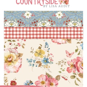 SALE Countryside Charm Pack 5 Stacker Bundle Riley Blake Designs 42 Piece Precut Pre Cut Floral ...