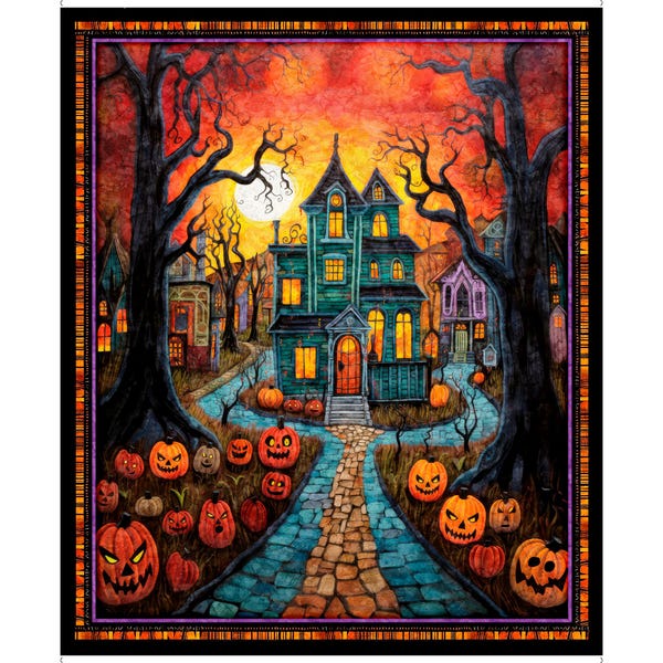 Halloween Quilt Panels - Etsy