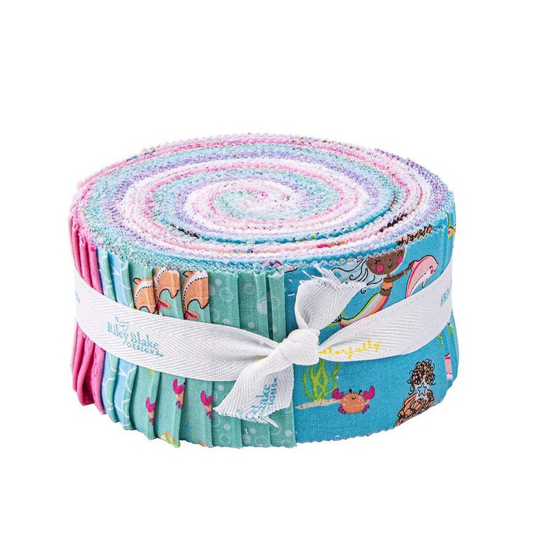 Mer-mazing 2.5 Inch Rolie Polie Jelly Roll 40 Pieces Riley Blake ...