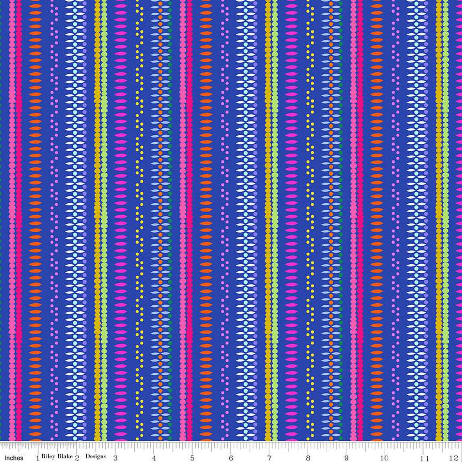 SALE Splendid Stripe CD14316 Cobalt - Riley Blake Designs - DIGITALLY ...