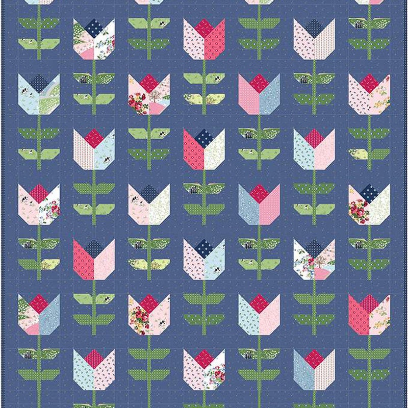 Tulip Quilt Pattern - Etsy