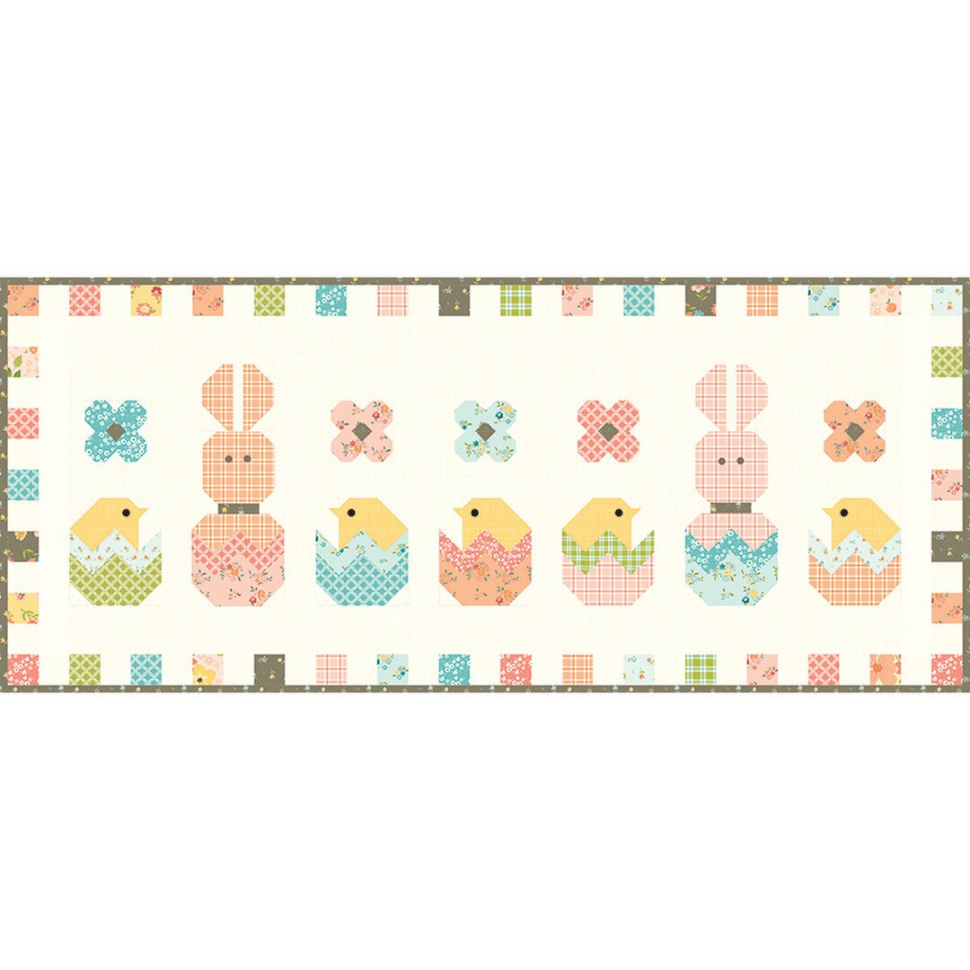 SALE Hatchery Hack Table Runner PATTERN P157 by Sandy Gervais - Riley ...