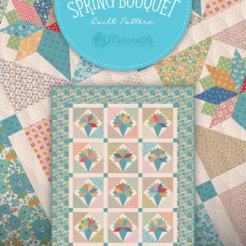 Spring Quilt Pattern - Etsy