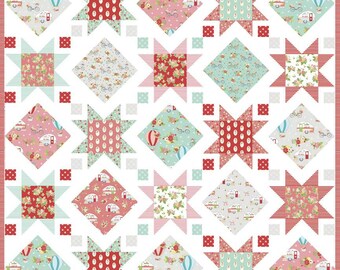 Stars and Windows Quilt Pattern Beverly Mccullough FT-8009 Paper ...