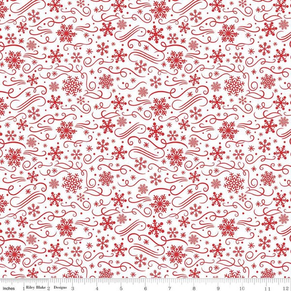Snowflake Fabric - Etsy