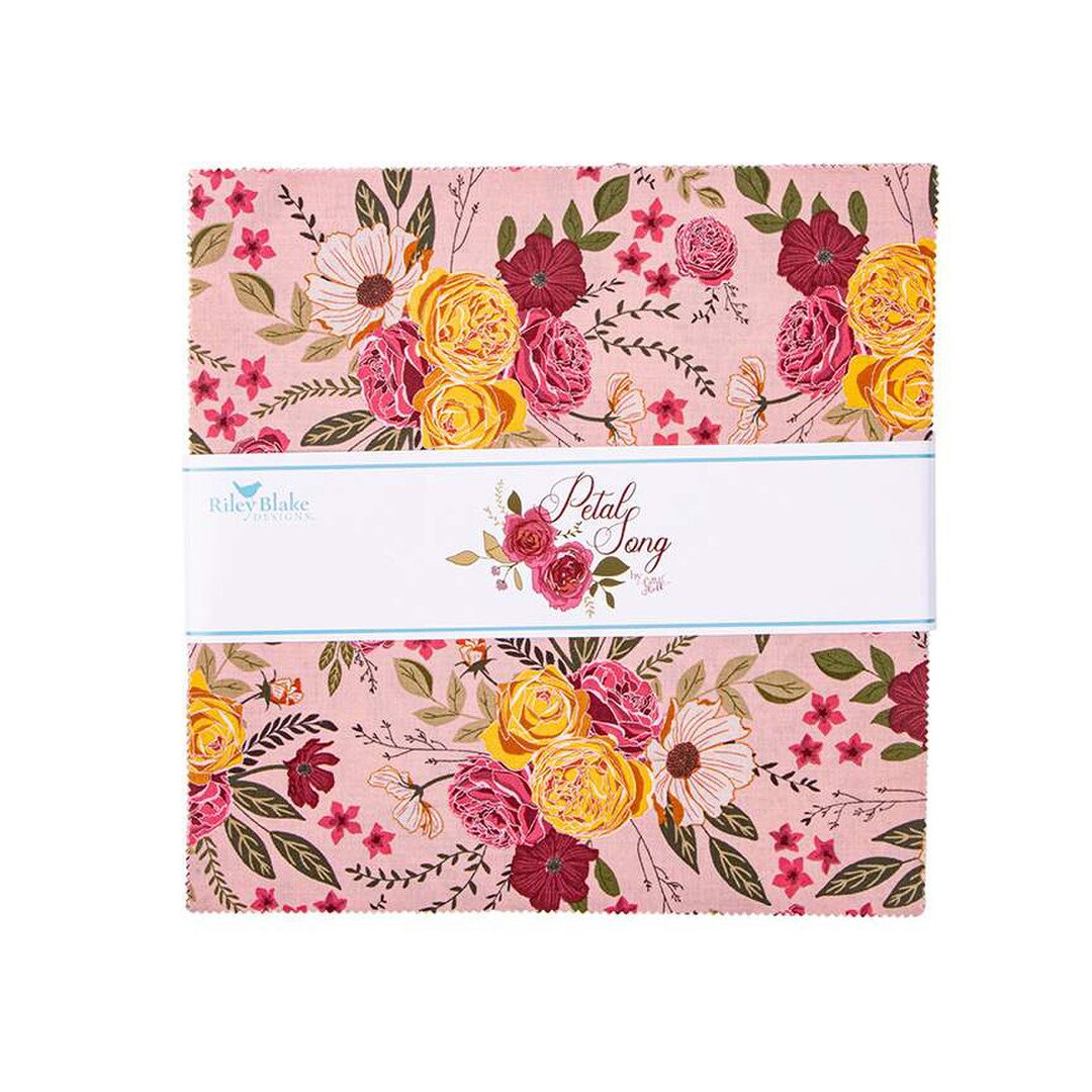 SALE Petal Song Layer Cake 10" Stacker Bundle - Riley Blake Designs ...