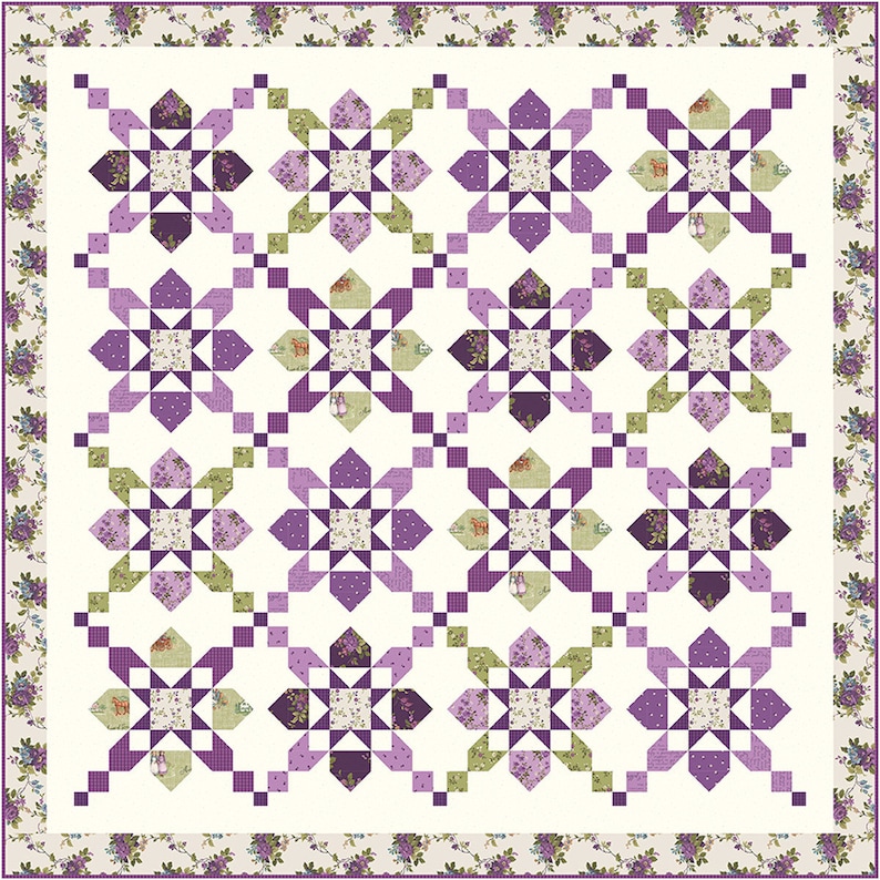 Jubilant Quilt PATTERN P180 - Wendy Sheppard - Riley Blake Designs ...