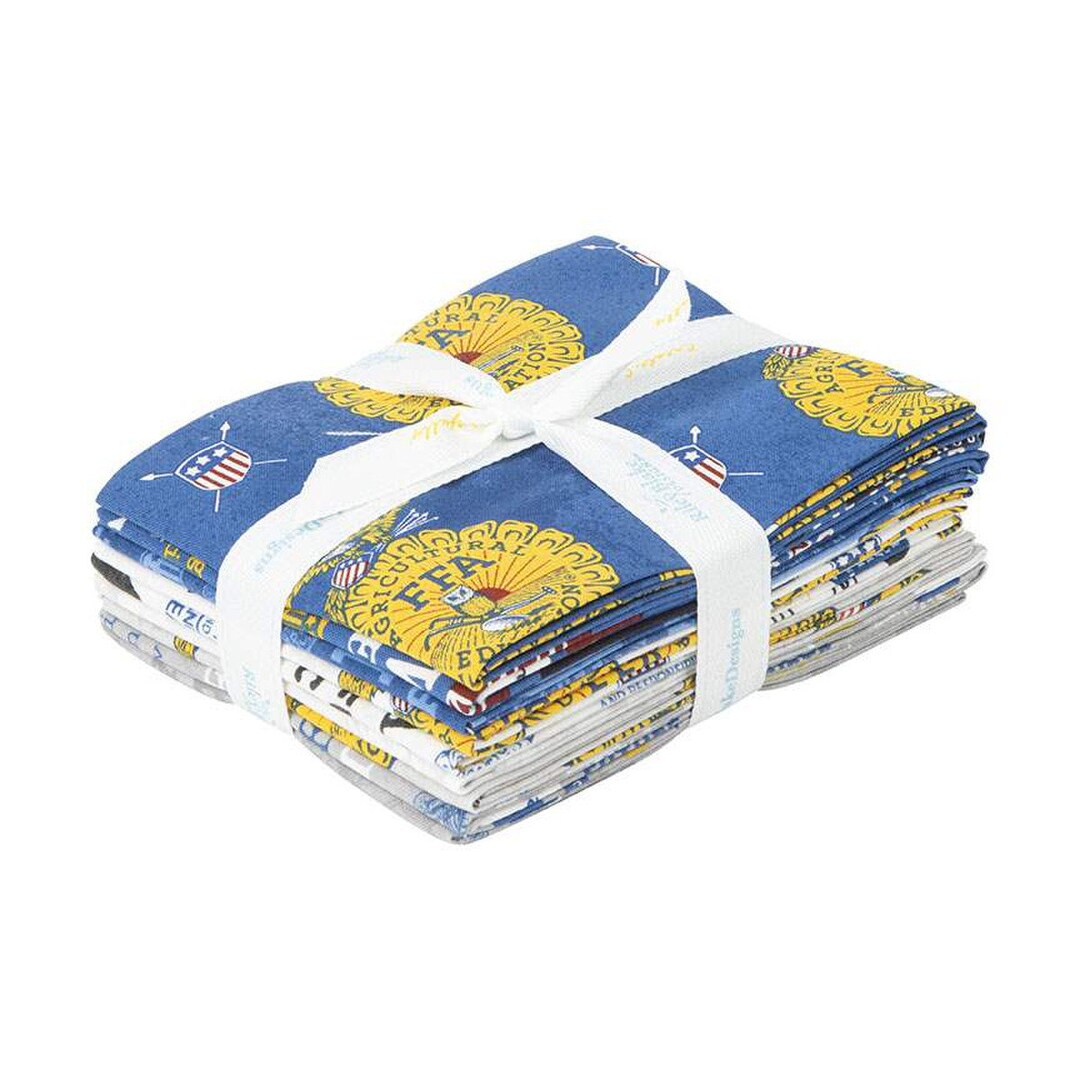 FFA Forever Blue Refreshed Fat Quarter Bundle 9 Pieces - Riley Blake ...