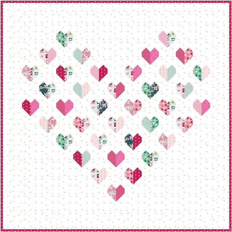 Heart Quilt Pattern - Etsy