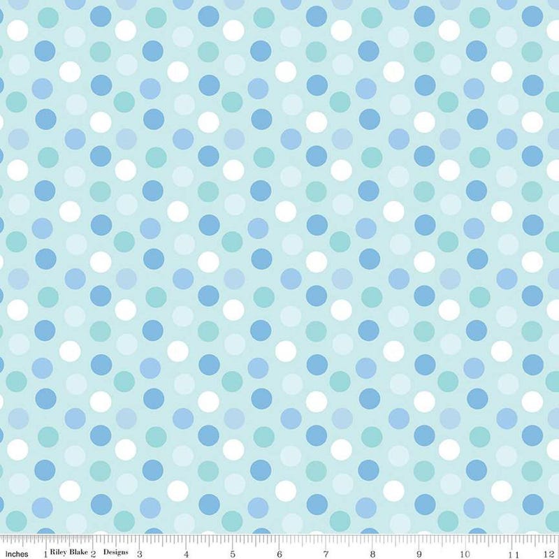 Baby Blue Cotton Fabric - Etsy