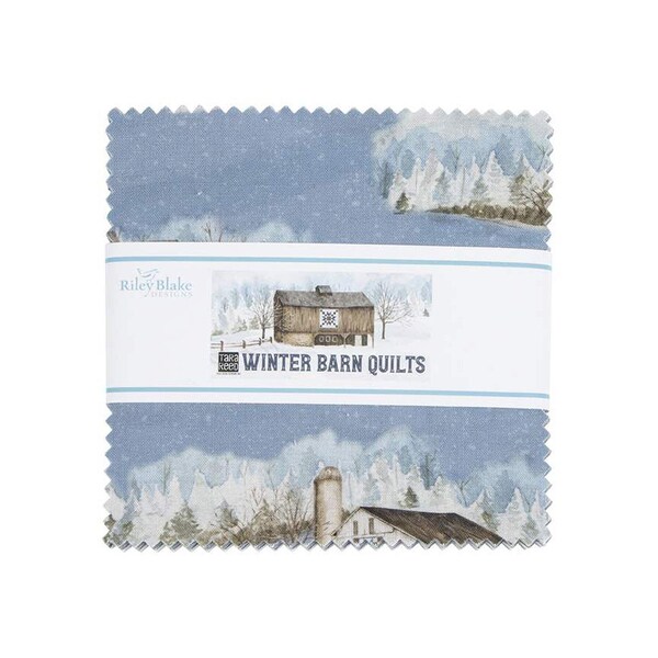 Riley Blake Winter Barn Quilt Panel - Etsy