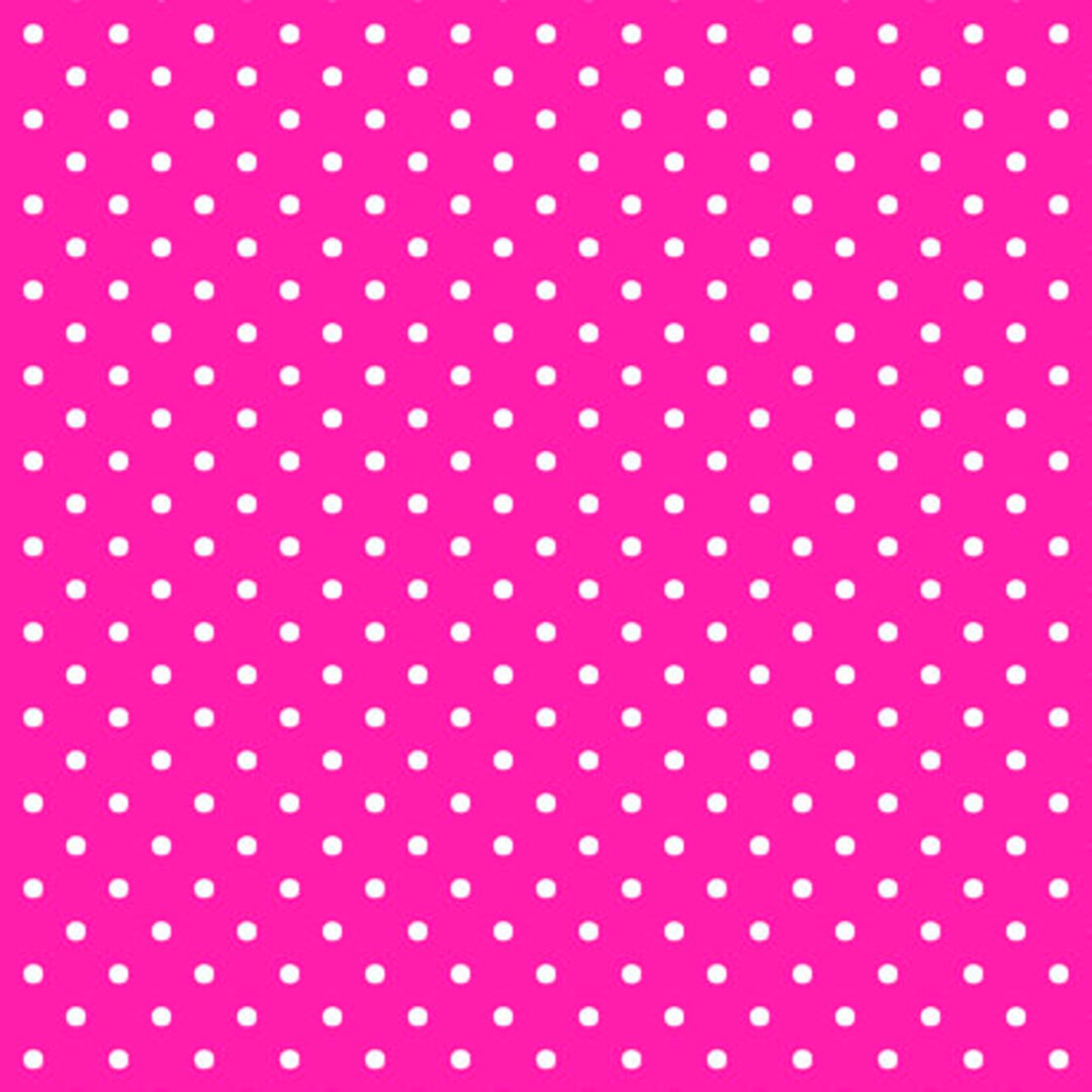 Dots and Stripes and More Brights Mini Dot 28891 P Pink QT Fabrics ...