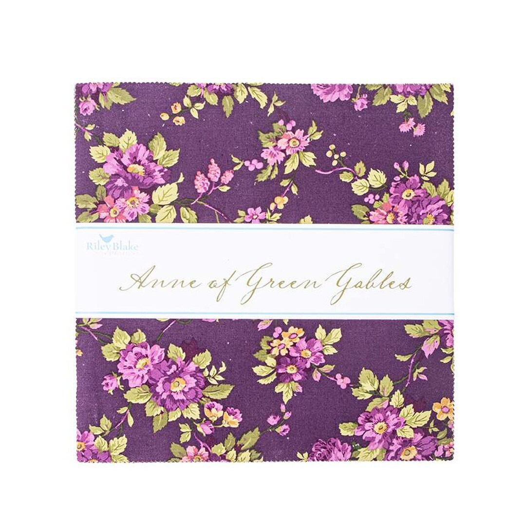 Anne of Green Gables Layer Cake 10 Stacker Bundle Riley Blake Designs 42 Piece Precut Pre Cut ...