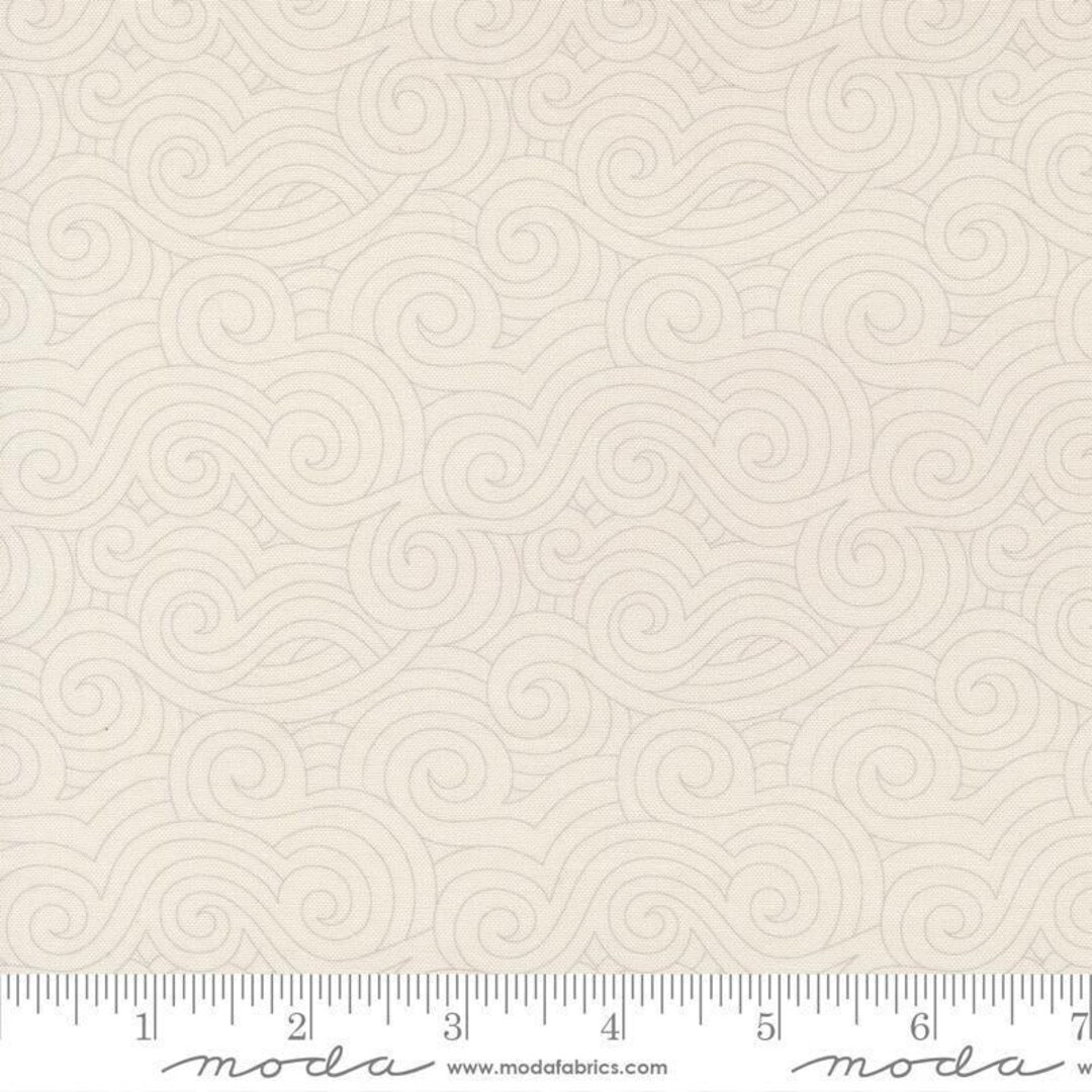 High Flight Swirls 45065 Cloud - Moda Fabrics - Turbulence Blenders Air ...