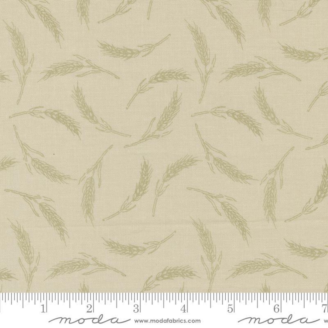 Farmstead Wheat 20905 Linen - Moda Fabrics - Nature Vintage - Quilting ...