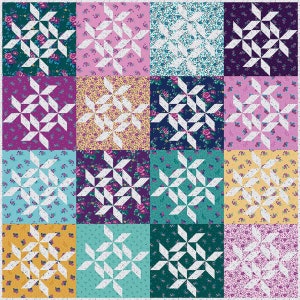 SALE Spin Me Around Quilt PATTERN P120 by Gerri Robinson - Riley Blake ...