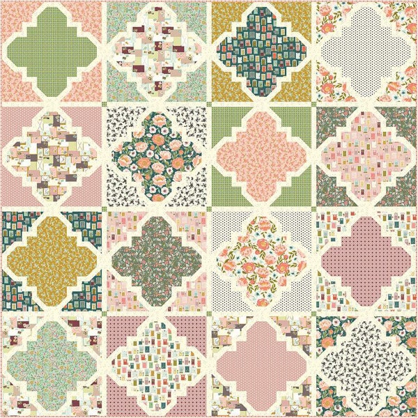 Quatrefoil Fabric - Etsy