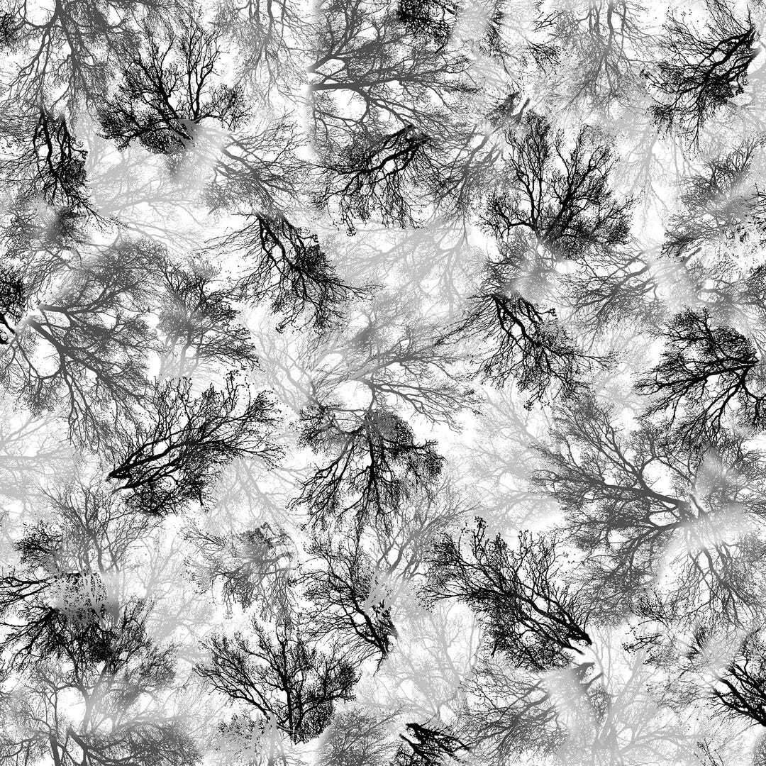 Tree Dance Branches 30294 Gray K - by QT Fabrics - Trees - Quilting ...