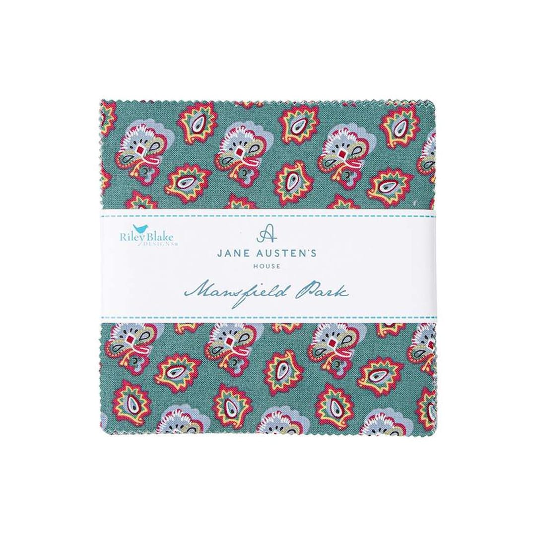 SALE Mansfield Park Charm Pack 5" Stacker Bundle - Riley Blake Designs - 42 Piece Precut - Jane ...