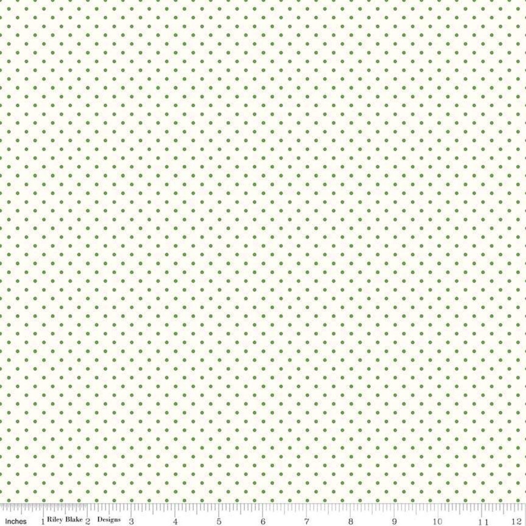 DEAL Clover Flat Swiss Dots on Cream - Riley Blake Designs - Quilting ...