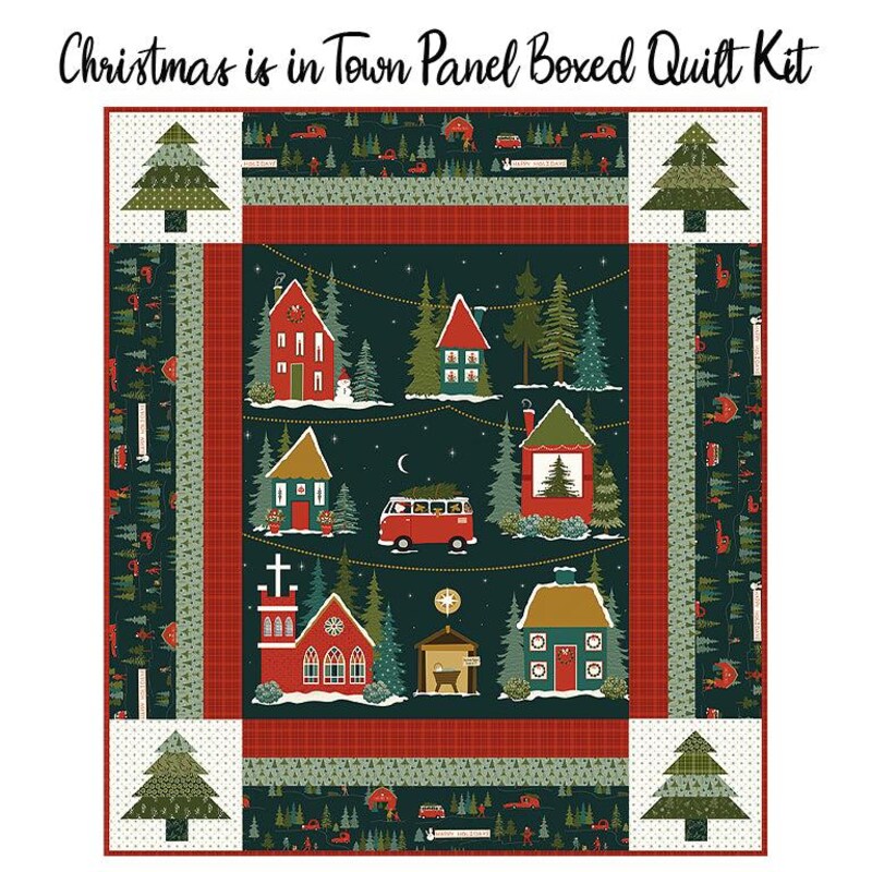 Christmas Quilt Panels - Etsy