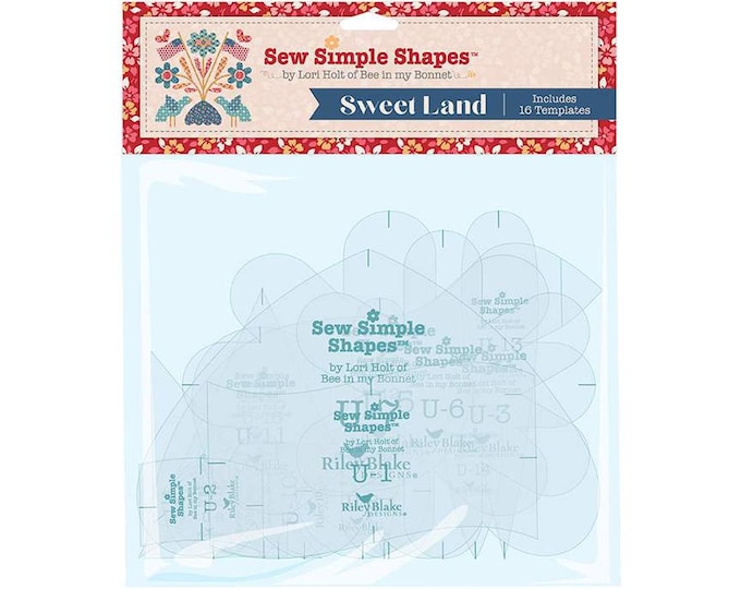 Granny's Garden Sew Simple Shapes Templates by Lori Holt for Riley ...