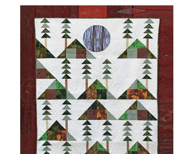 SALE Mountain Lodge Quilt PATTERN P161 by Charisma Horton - Riley Blake Designs - Instructions ...
