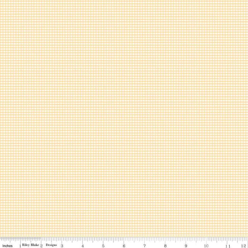 Pale Yellow Print Fabrics - Etsy