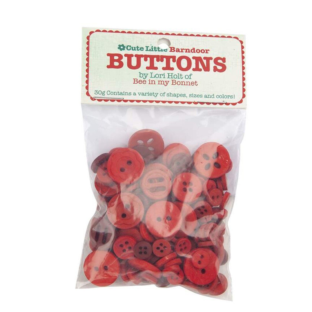 DEAL Cute Little Buttons STB-3602 Barndoor Assortment - Lori Holt ...