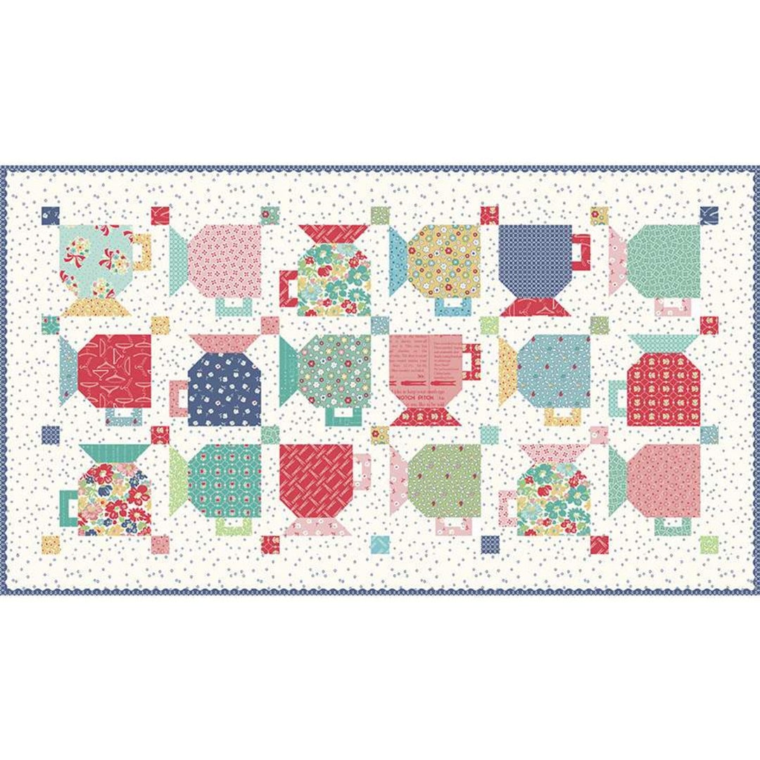 SALE Good Morning Mug Table Runner PATTERN P120 - Lori Holt - Riley ...