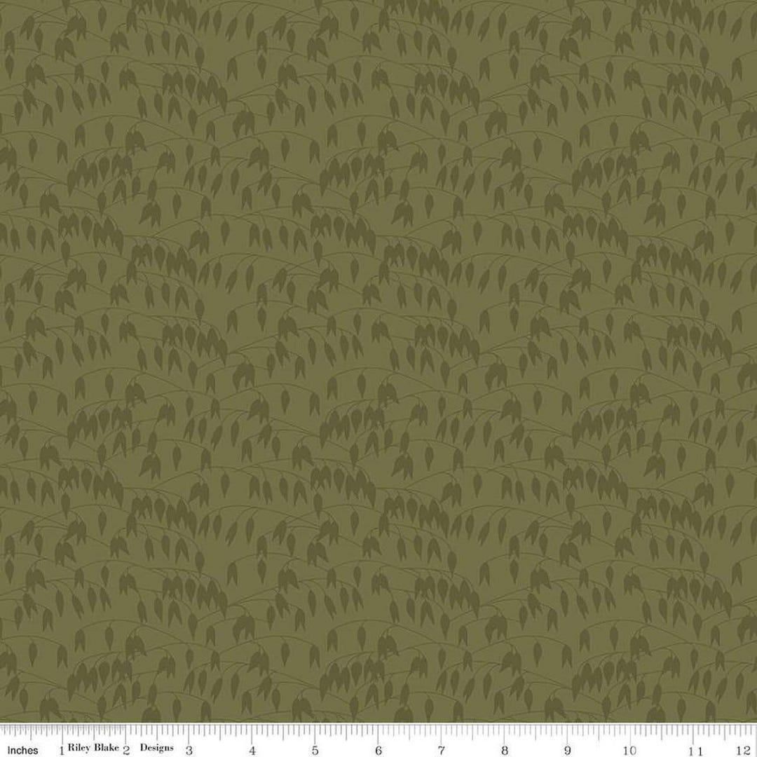 Sewing Your Oats Leaves C15704 Green - Riley Blake Designs - Branches ...