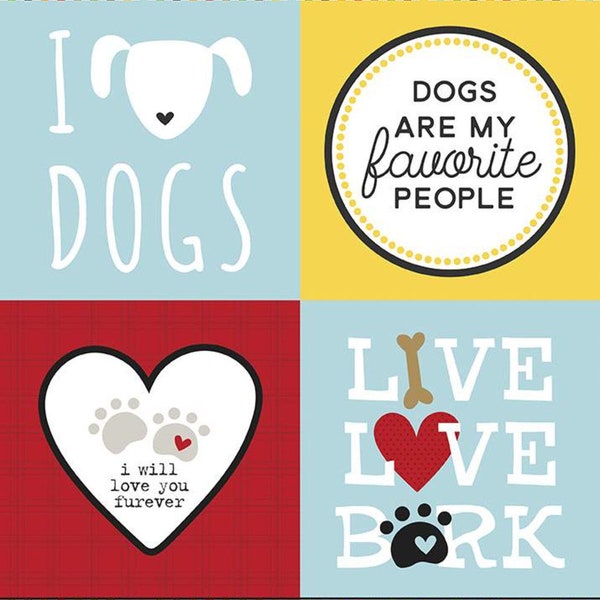 Dog Fabric Panels - Etsy