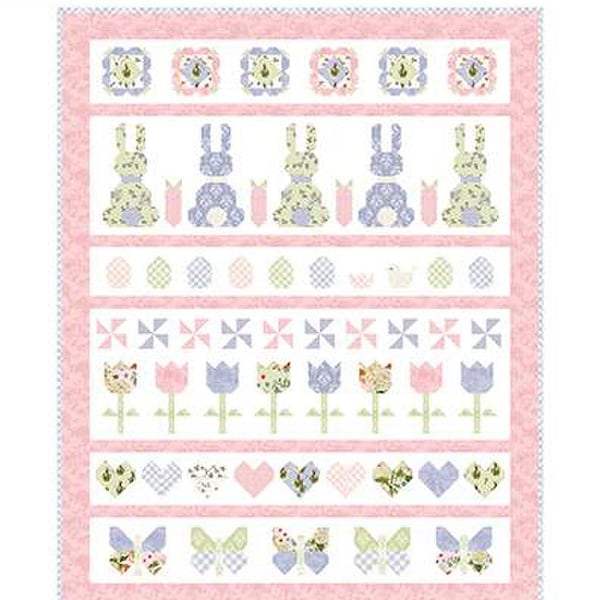 Easter Quilt Pattern - Etsy