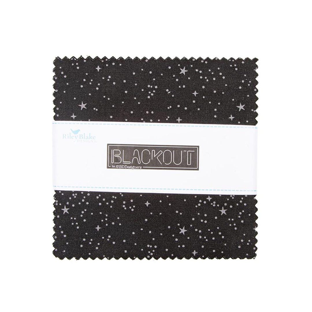 Blackout 5" Stacker Bundle - Riley Blake Designs - 42-piece Precut ...