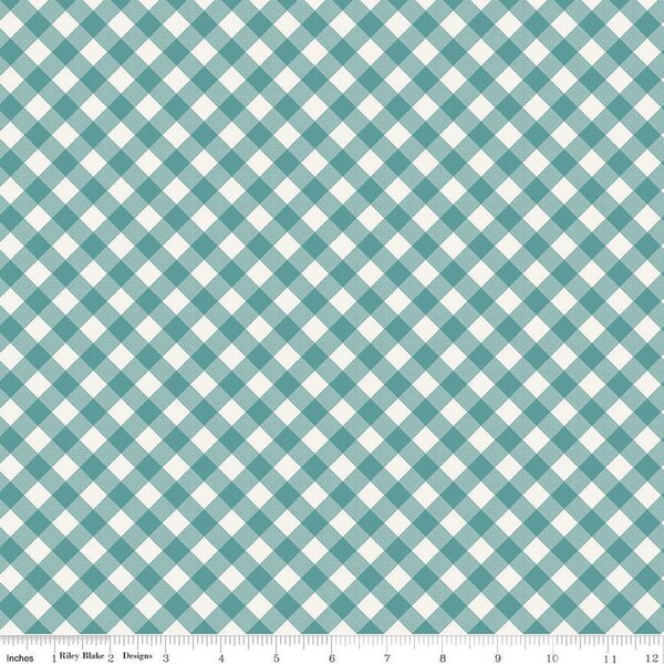 Teal Quilt Fabric - Etsy