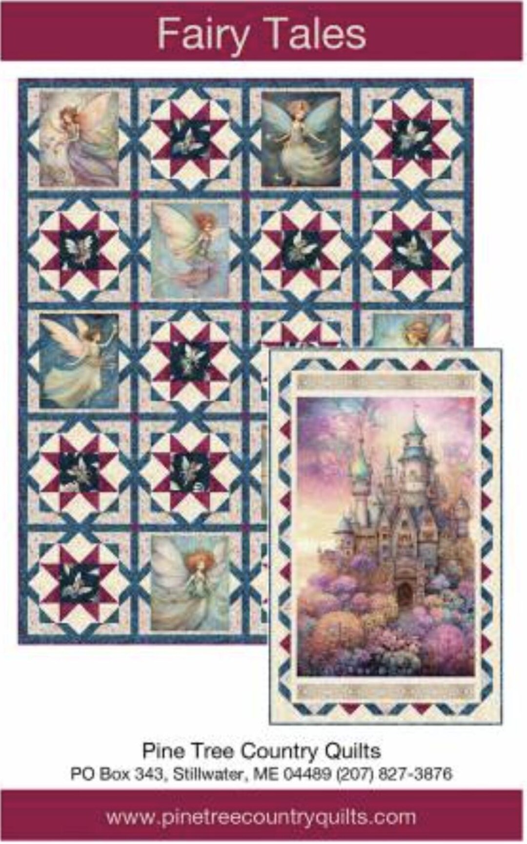 SALE Enchanted Fairy Tale Quilt PATTERN by Morris Creative Group - QT ...