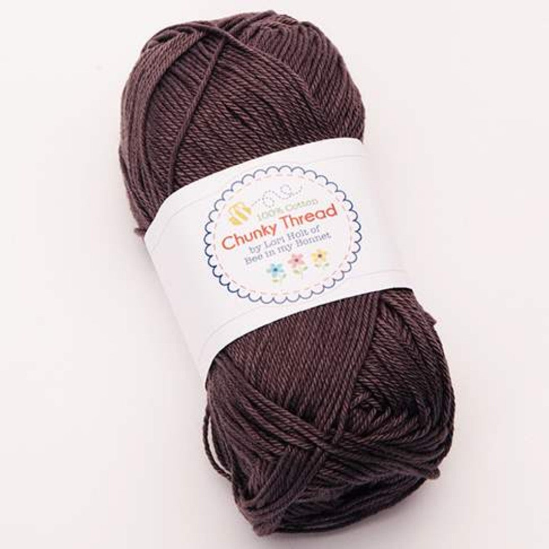 DEAL Lori Holt Chunky Thread STCT-10904 Steel - Riley Blake - 100% ...