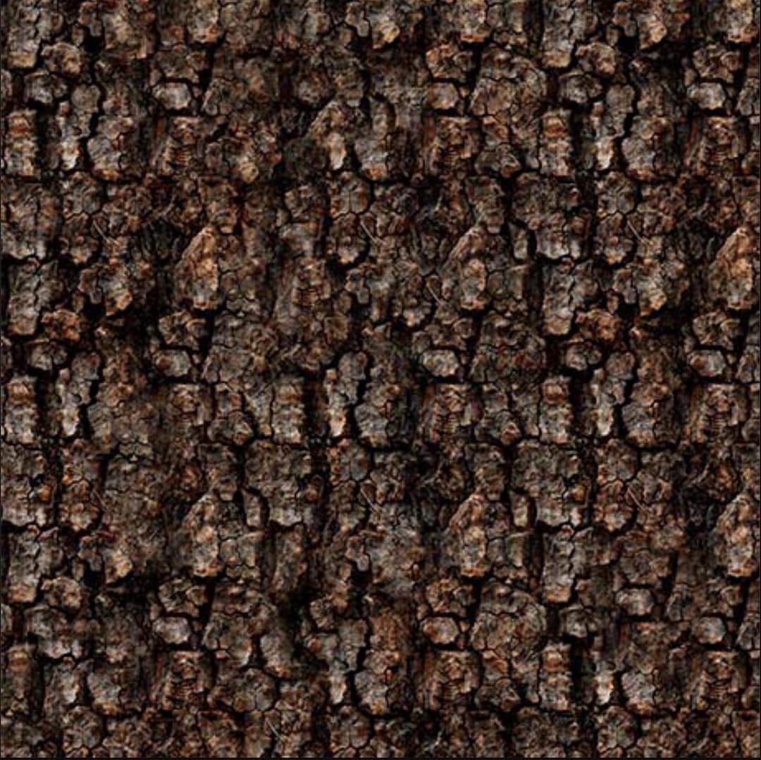 Earthly Delights Dark Bark 31328 Bark A - - QT Fabrics - Tree Texture ...