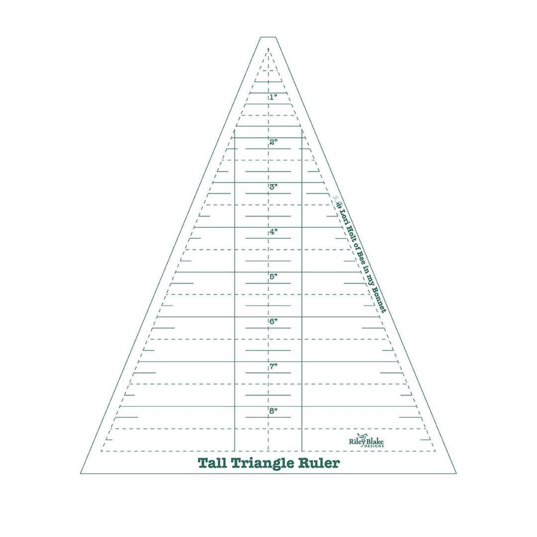 SALE Lori Holt Tall Triangle Ruler ST-25442 - Riley Blake Designs ...