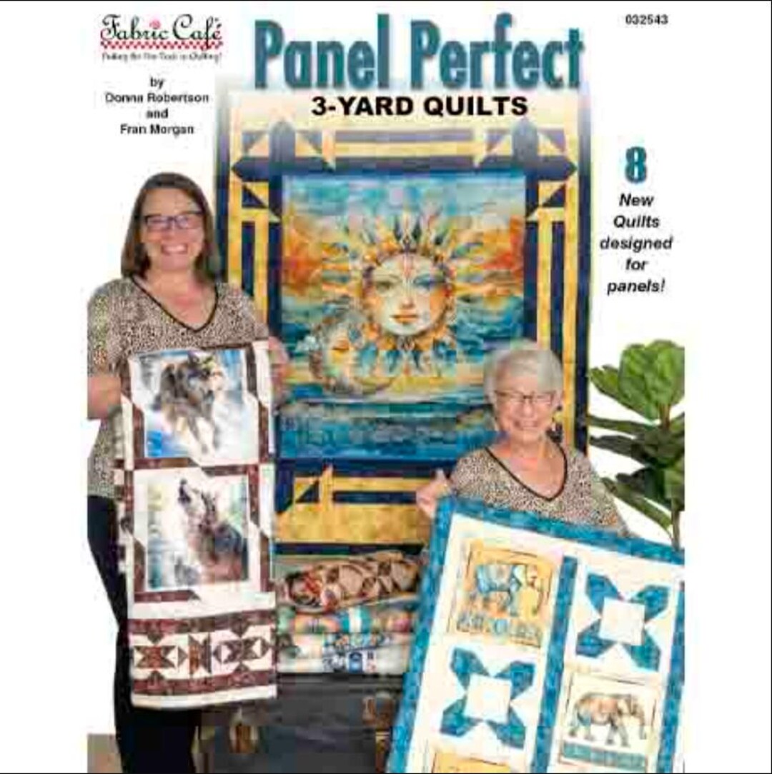SALE Panel Perfect 3-yard Quilts Quilt PATTERN - QT Fabrics ...