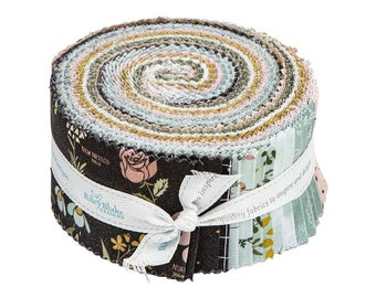 SALE Idyllic 2.5-inch Rolie Polie Jelly Roll 40 Pieces Riley Blake ...
